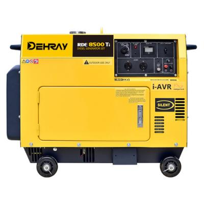 China 6KW Double Structure 240V Portable Silent Generators for sale