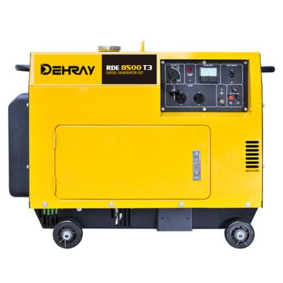 China ISO 9001 8KW 950×530×740mm Silent Gasoline Generator for sale