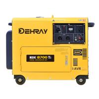 China Air Cooled 7KV 175kg Portable Silent Generators for sale