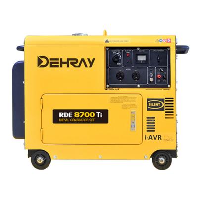 China Air Cooled 7KV 175kg Portable Silent Generators for sale