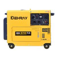 China 8KW 12V 950×530×740mm Portable Silent Generators for sale