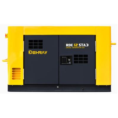 China 36Ah Soundproof 12KVA Single Phase Silent Generator for sale
