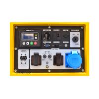 China 6KVA Single Phase 90×66mm Quiet Portable Inverter Generator for sale