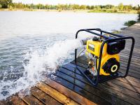 China 780x485x605mm 89kg 100mm Diesel Powered Water Transfer Pumps for sale