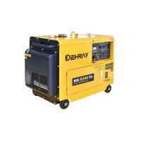 China Single Cylinder 5KVA 155kg Portable Diesel Powered Generator for sale