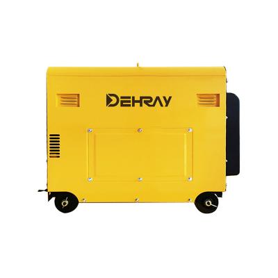 China 3600rpm 6KVA Portable Diesel Inverter Generator Single Cylinder For Home for sale