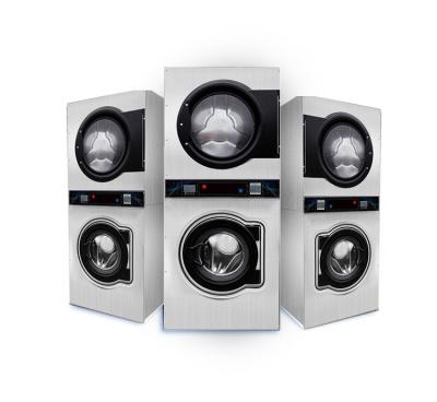 China Commercial Coin-Operated Washing and Drying Machine with CIP Cleaning 820*980*2150mm for sale