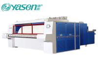China Even Heat Distribution Electric Heating Flatwork Ironer Machine 3000mm Width for sale