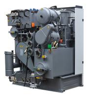 China Steam Heating Hospital Hydrocarbon Dry Cleaning Equipment Stainless steel 3 tanks for sale
