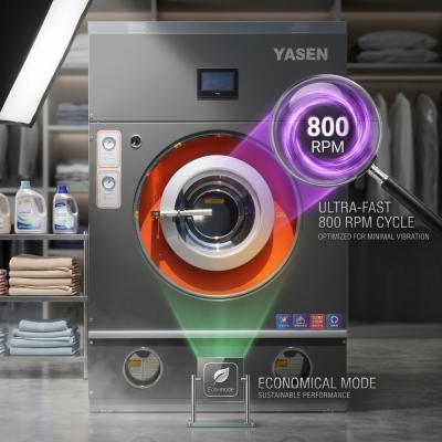 China 2 Tanks Multi Solvent, Stainless Steel Steam Heating Clothes Hydrocarbon Dry Cleaning Machine for sale