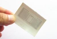 China RFID Labe UHF Woven Tag ISO18000-6C Blank Paper Label for Apparel management, apparel anti-counter for sale