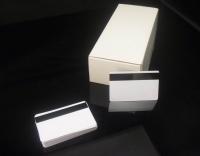 China White PVC Cards for magnetic stripe card , contactless card , IC card for sale