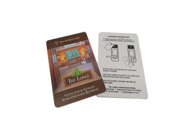China ISO 15693 / ISO 18000 RFID Hotel Key Cards1024byte Memory With  SLI Chip for sale