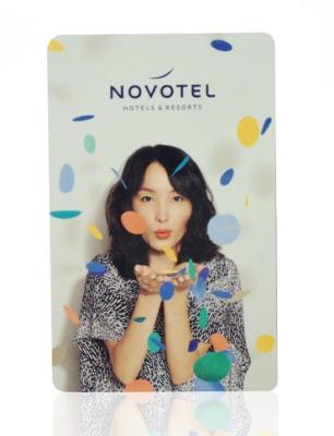 China NFC VING  Hotel Key Cards With 0-10CM Reading Distance Custom Plastic Cards for sale