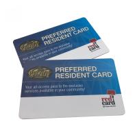China 0-10cm Read Distance Blank Rfid Contactless Card With RFID Ultralight® C Chip for sale