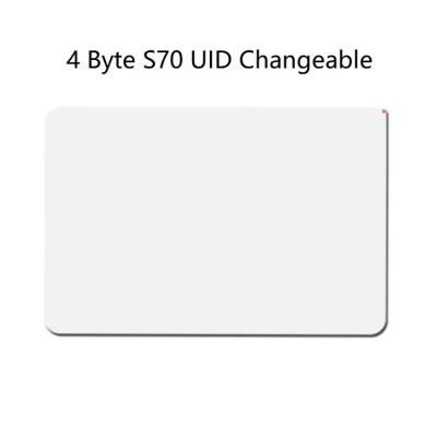 China UID Changeable 4 Byte Fudan S70 Passive RFID Smart Card for sale