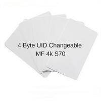China UID Changeable 4 Byte Fudan S70 Passive RFID Smart Card for sale