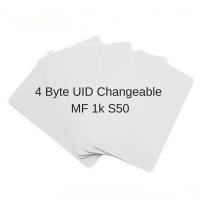 China UID Changeable Card for 1K RFID 13.56MHz ISO14443A Block 0 sector writable / IC Copy Clone for sale
