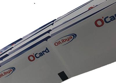 China 13.5-14.5MHz PVC RFID Paper Tickets Ultualight EV1 Chip Glossy Finish for sale