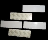 China UHF Woven Blank RFID Sticker Tags Label For Apparel Management , Apparel Anti - Counter for sale