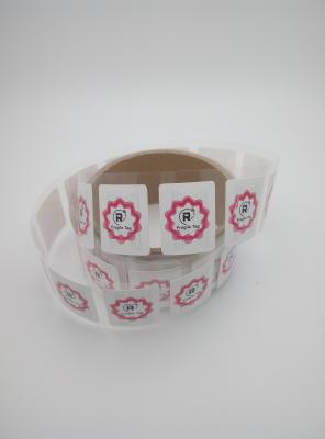 China Fragile Paper Blank Uhf Rfid Sticker Label ISO18000-6C Alien H3 Printed Antenna for sale