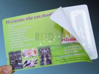 China Custom 215 Paper NFC Tag Sticker / RFID Paper Card 0.4-0.5mm Thickness for sale