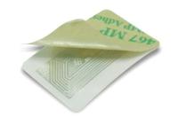 China Custom 215 Paper NFC Tag Sticker / RFID Paper Card 0.4-0.5mm Thickness for sale