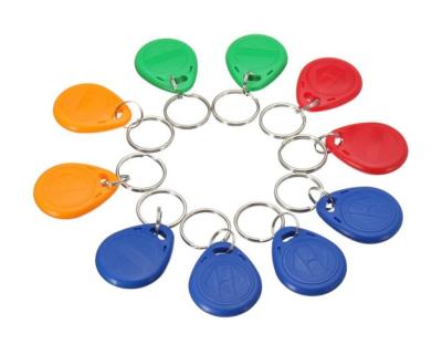 China RFID NFC Keyfobs 13.56MHZ ABS Material With Customized Logo for sale