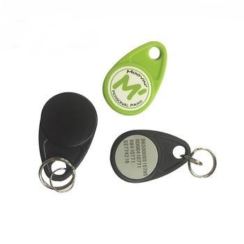 China 125khz Rfid Fob , Tk4100 Passive Plastic Key Fobs 1~6cm Read Distance for sale