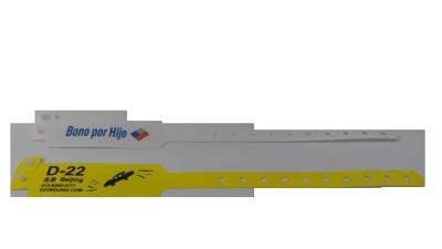 China NFC RFID Wristband PVC Wristband  For The One Time Use In Hospital or sports for sale