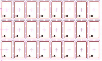 China HF Contactless wet inlay rfid tag for sale