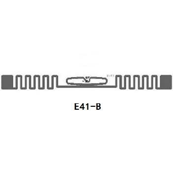 China Dry RFID UHF Inlay E41-B With Impinji Monza 4 Chip Sticker Tag For ID Card for sale