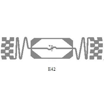 China E42 RFID UHF Inlay With Impinji Monza 4 Chip , Hf Rfid Inlay for sale