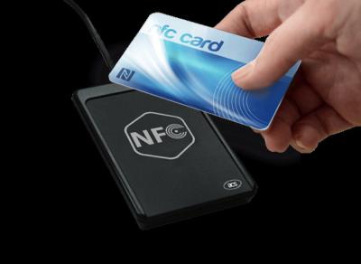 China Desktop T5577 Chip 13.56Mhz 125KHZ RFID ID Card Reader for sale