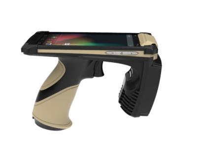 China Handheld Smart Reader Writer IP68 Wireless UHF RFID Readers 6000mAh For Inventory Management for sale