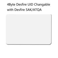 China ISO14443A Uid Changeable Rfid Smart Card 13.56mhz Access Control PVC Card for sale