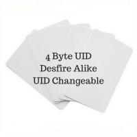 China ISO14443A Uid Changeable Rfid Smart Card 13.56mhz Access Control PVC Card for sale