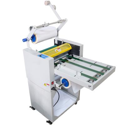 China Digital Oil Heating Film Laminating Machine With Slitting 10m/Min SMFM5002Z for sale