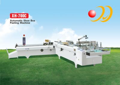 China Flexo T - Shirt Box Folding Machine For Crash Lock Bottom Box for sale