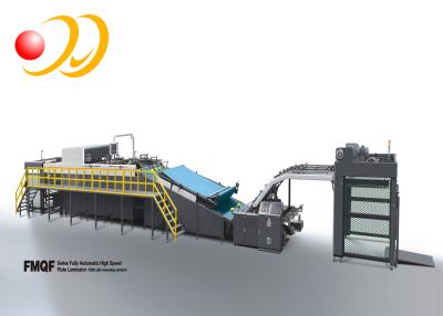 China FMQF Series Flute Laminating Machine With Pile Reversing System for sale