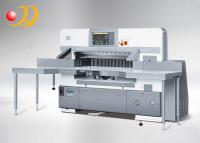 China Automatic Paper Cutting Equipment , Double Hydraulic Paper Cutting Machinery for sale