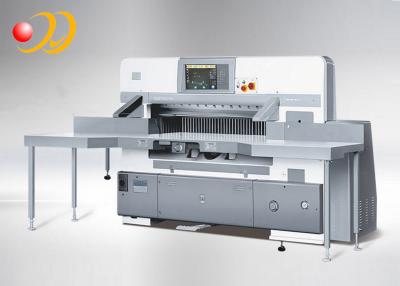 China Automatic Paper Cutting Equipment , Double Hydraulic Paper Cutting Machinery for sale