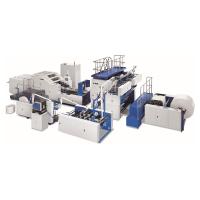 China 460rs Thickness Automatic Roll Sheet Feeding Paper Bag Making Machine 120bags/Min 42kw for sale