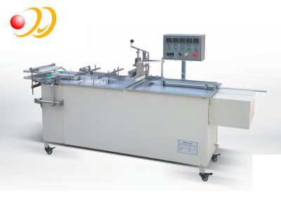 China Semi - Automatic Cellophane Wrapping Machine For Hand Playing Card for sale
