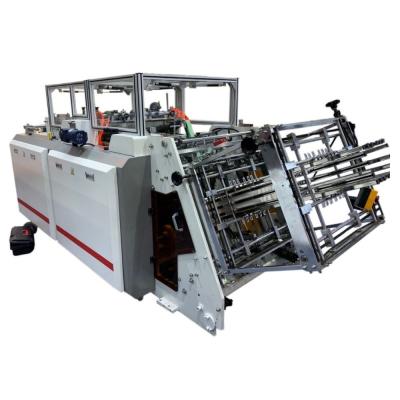 China PRY-D800 Automatic Paper Carton Erecting Forming Machine For Hamburger Takeaway Box for sale