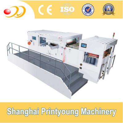China Automatic Flat Bed Die Cutting Machine For Cardboard Boxes White Board for sale