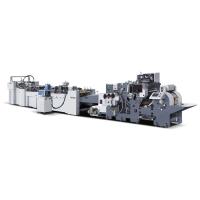 China PRY700C-240 Paper Shopping Bag Making Machine Square Bottom Automatic Sheeting Feeding for sale