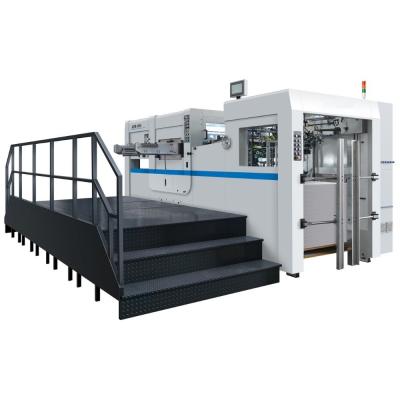 China AEM-1050 Automatic Die Cutting Machine HMI Monitor With Waste Stripping for sale
