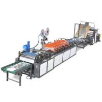 China Automatic Kraft Bubble Bag Poly Mailer Envelope Making Machine Two Side Seal for sale