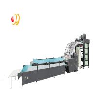 China Fully Automatic Flute Laminating Machine For 350gsm Paper Cardboard PLC Control for sale
